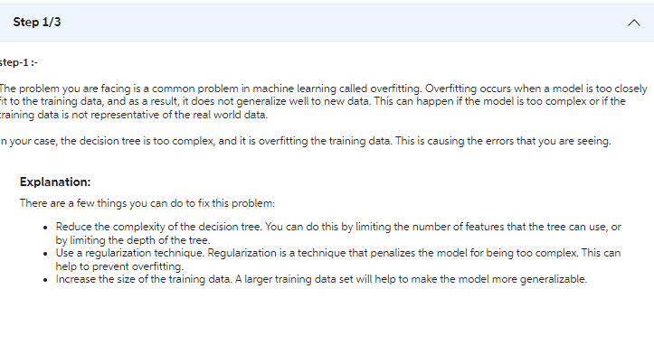 Solved The problem you are facing is a common problem in | Chegg.com