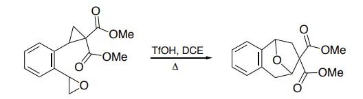 Solved ОMe otocolo ОMe OMe TfOH, DCE Δ -ОMe | Chegg.com