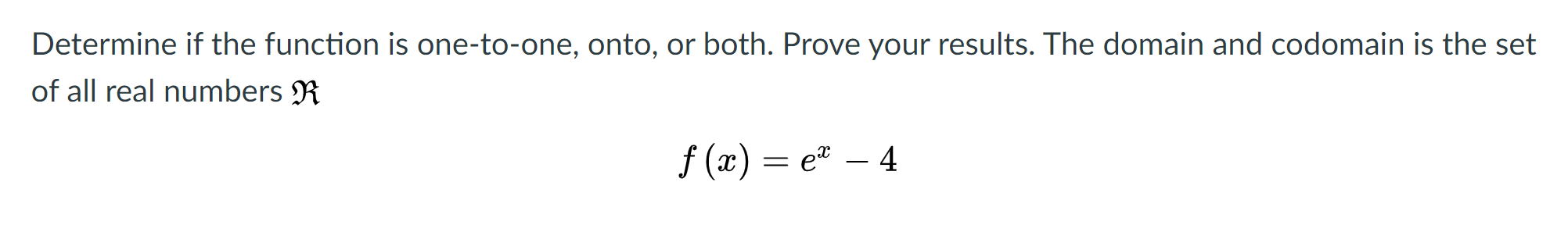 Solved Determine if the function is one-to-one, onto, or | Chegg.com