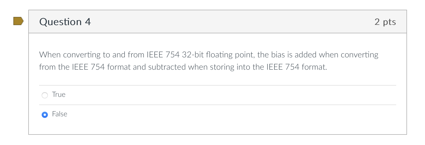 Solved When converting to and from IEEE 754 32-bit floating | Chegg.com
