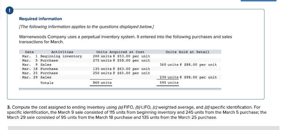 Solved I need the specific ID table to be filled out and | Chegg.com