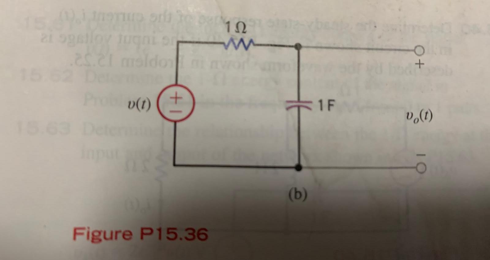 Solved 5.36. The rectified ac signal shown in Fig. P15.36a | Chegg.com