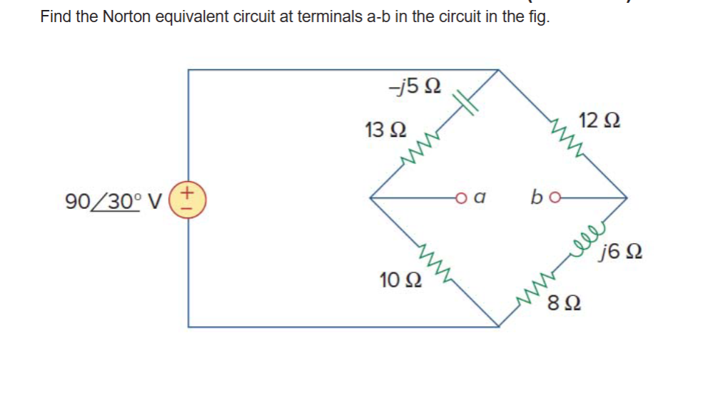 Solved ANSWER THIS QUESTION: Find the Norton equivalent | Chegg.com