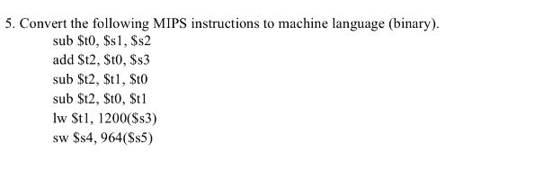 Solved 4. In MIPS assembly, write an assembly language | Chegg.com