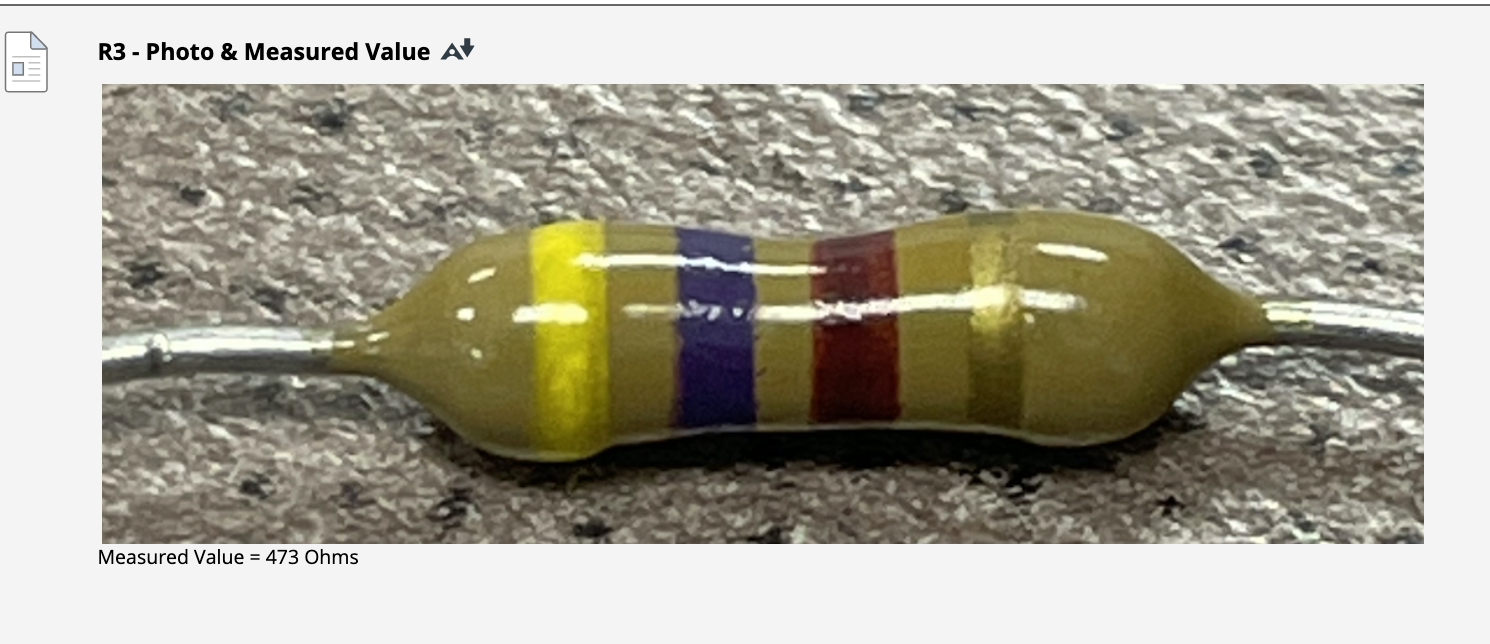 Solved Figure 1. Resistor Stripes Color Significant digits | Chegg.com