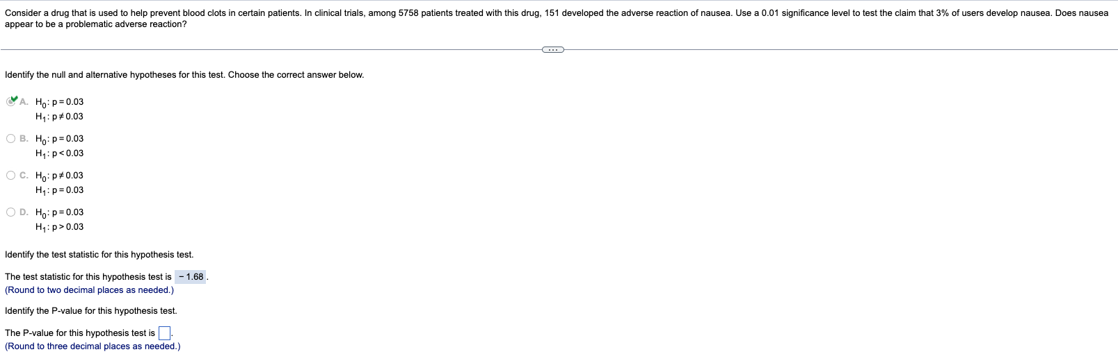 Solved appear to be a problematic adverse reaction? Identify | Chegg.com