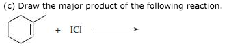 Solved 1.Use Markovnikov’s rule to predict the major | Chegg.com