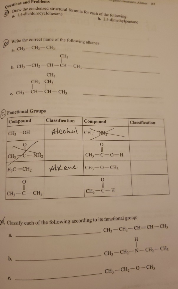 Solved Uly estions and Problems Compounds: Alkanes 155 03 | Chegg.com