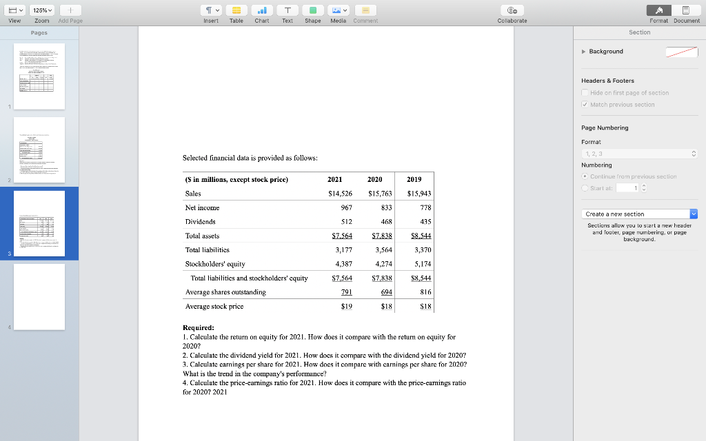 Solved 日 T 清 125% + 1 Zoom Add Page ul Chart De Collaborate | Chegg.com