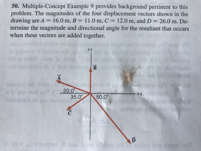 Solved 50. Multiple-Concept Example 9 provides background | Chegg.com