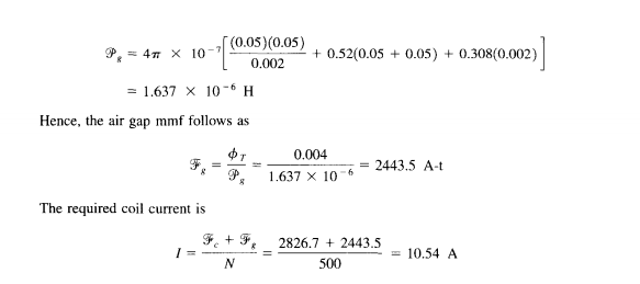 Solved Rework the following Example with the air gap | Chegg.com