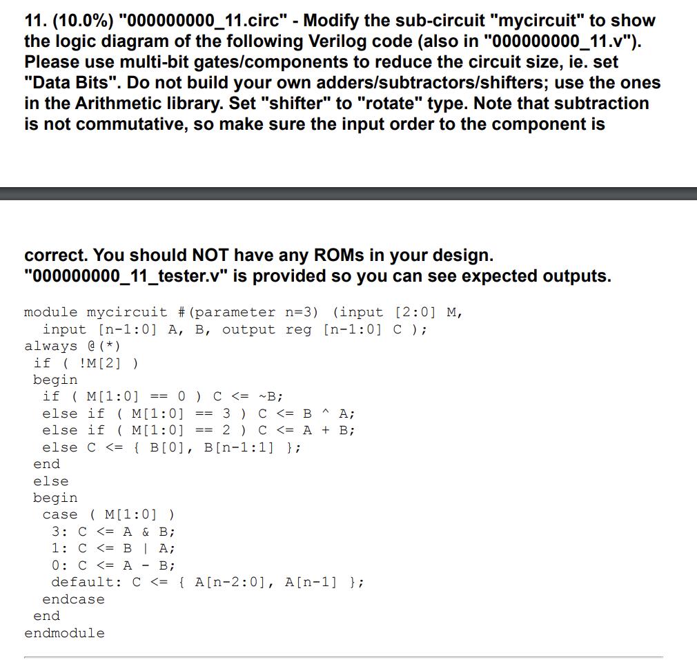 Solved mode 000 mode ∴A00∴A00 DO NOT MODIFYANYTHINGABOVE | Chegg.com