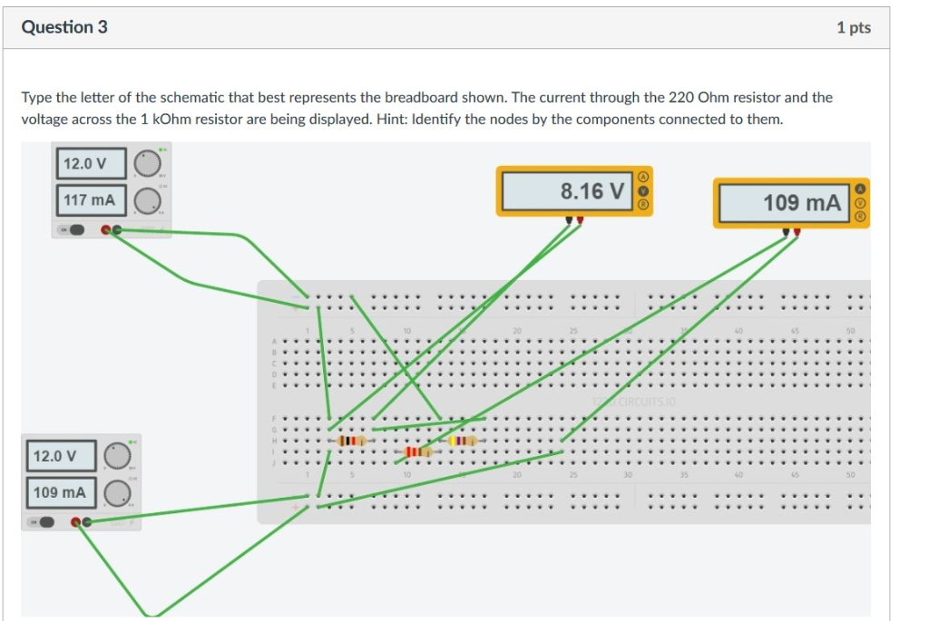 Solved CIRCUIT ANALYSIS: Have 1 hour left before due | Chegg.com