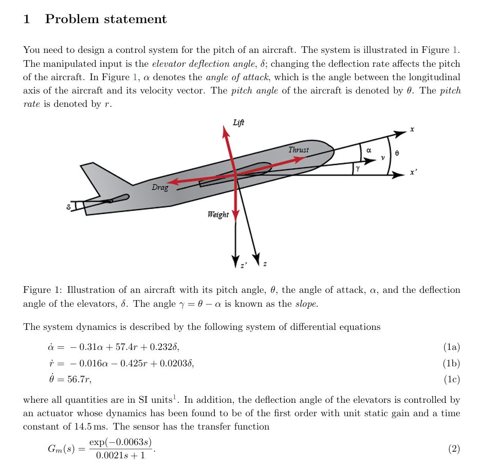 1 ﻿Problem statementYou need to ﻿design a control | Chegg.com