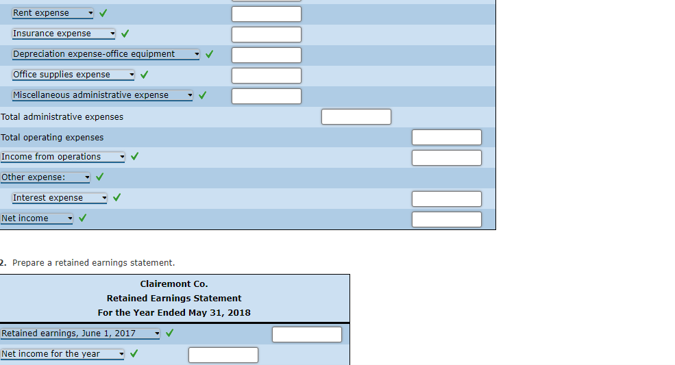 Solved 1. Prepare a multiple-step income statement.Total | Chegg.com