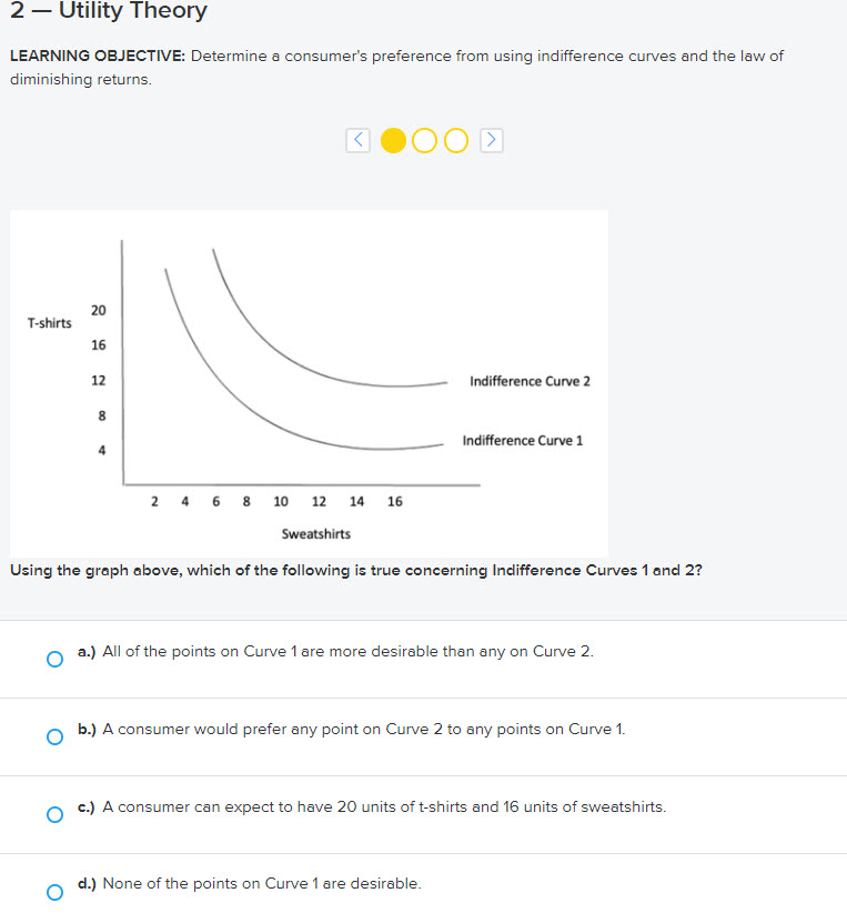 Solved 2 – Utility Theory LEARNING OBJECTIVE: Determine a | Chegg.com