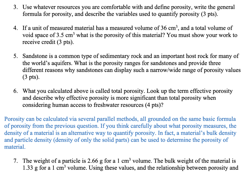 Solved 3. Use whatever resources you are comfortable with | Chegg.com