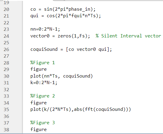 Solved 1 2 FS = TS = 24000; 1/Fs; fco fqui 1100; 1800; tt = | Chegg.com
