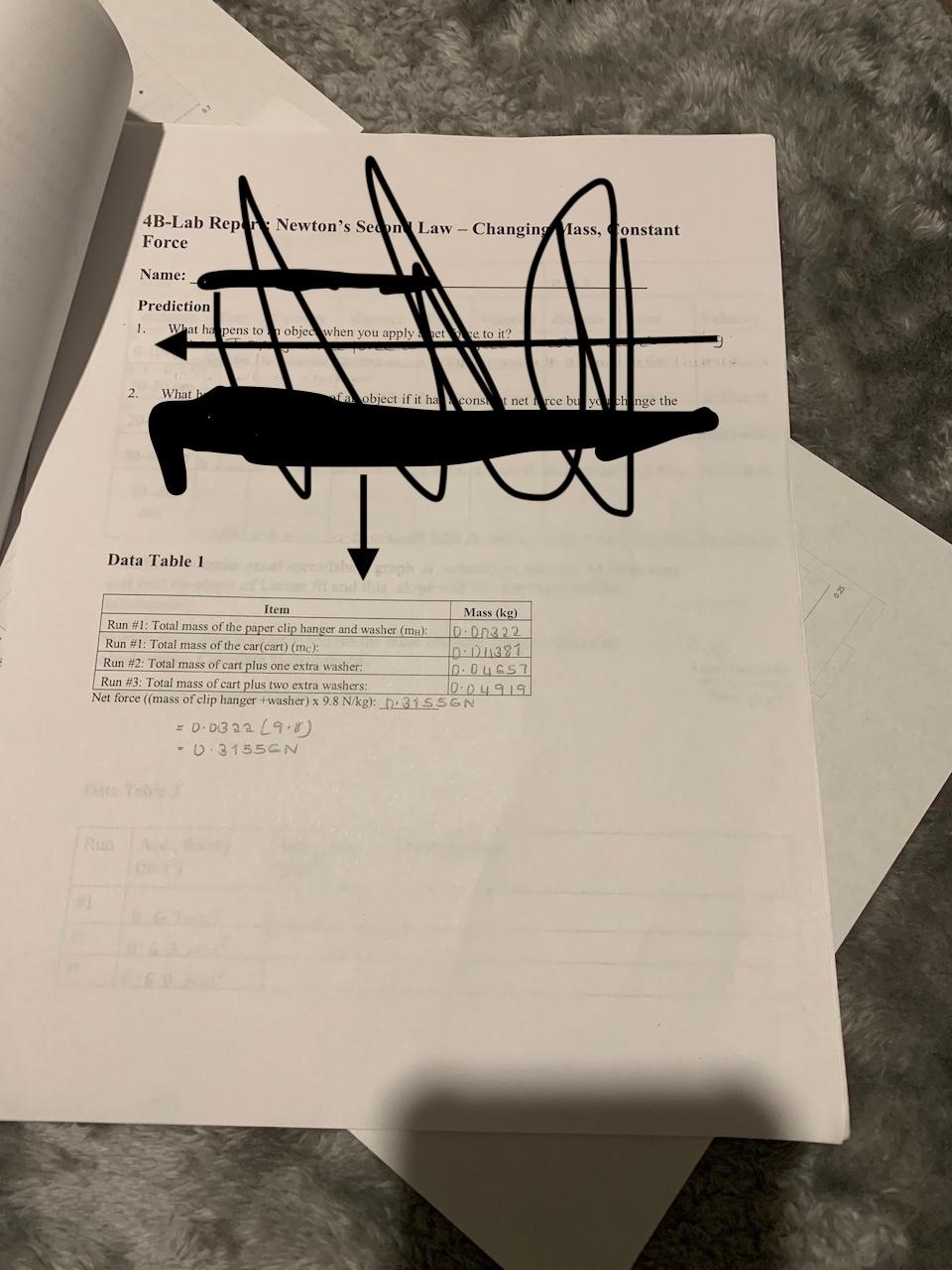 Solved Calculate the theoretical acceleration for both | Chegg.com