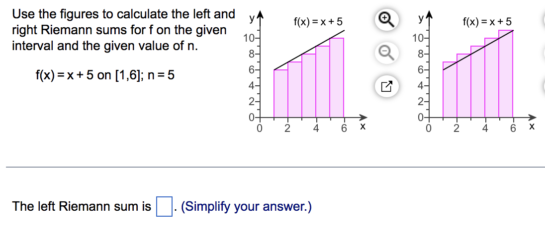 Solved Use the figures to calculate the left and right | Chegg.com