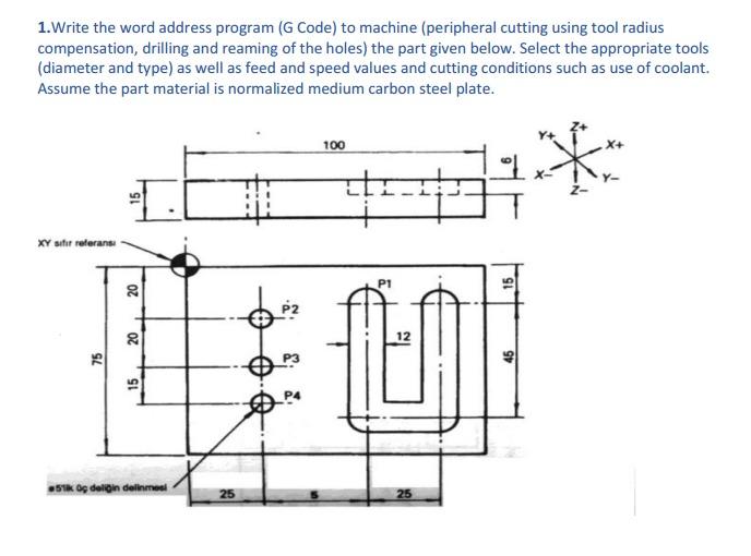 Solved 1. Write the word address program (Code) to machine | Chegg.com