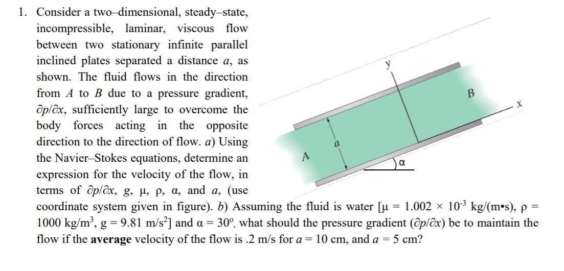 Solved 1. Consider a two-dimensional, steady-state, | Chegg.com
