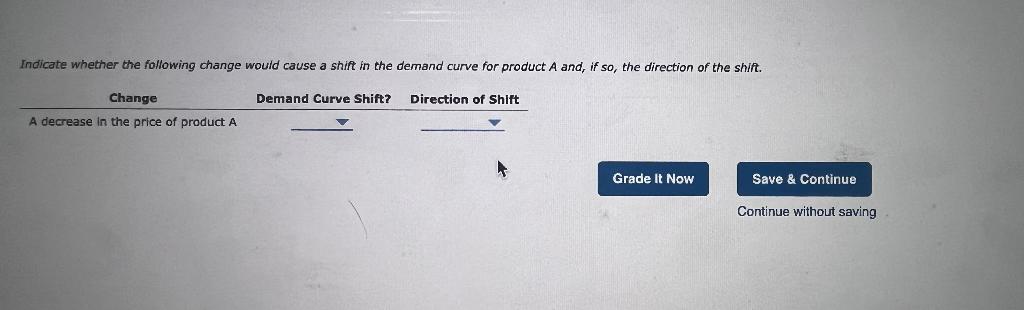 Solved Indicate whether the following change would cause a | Chegg.com