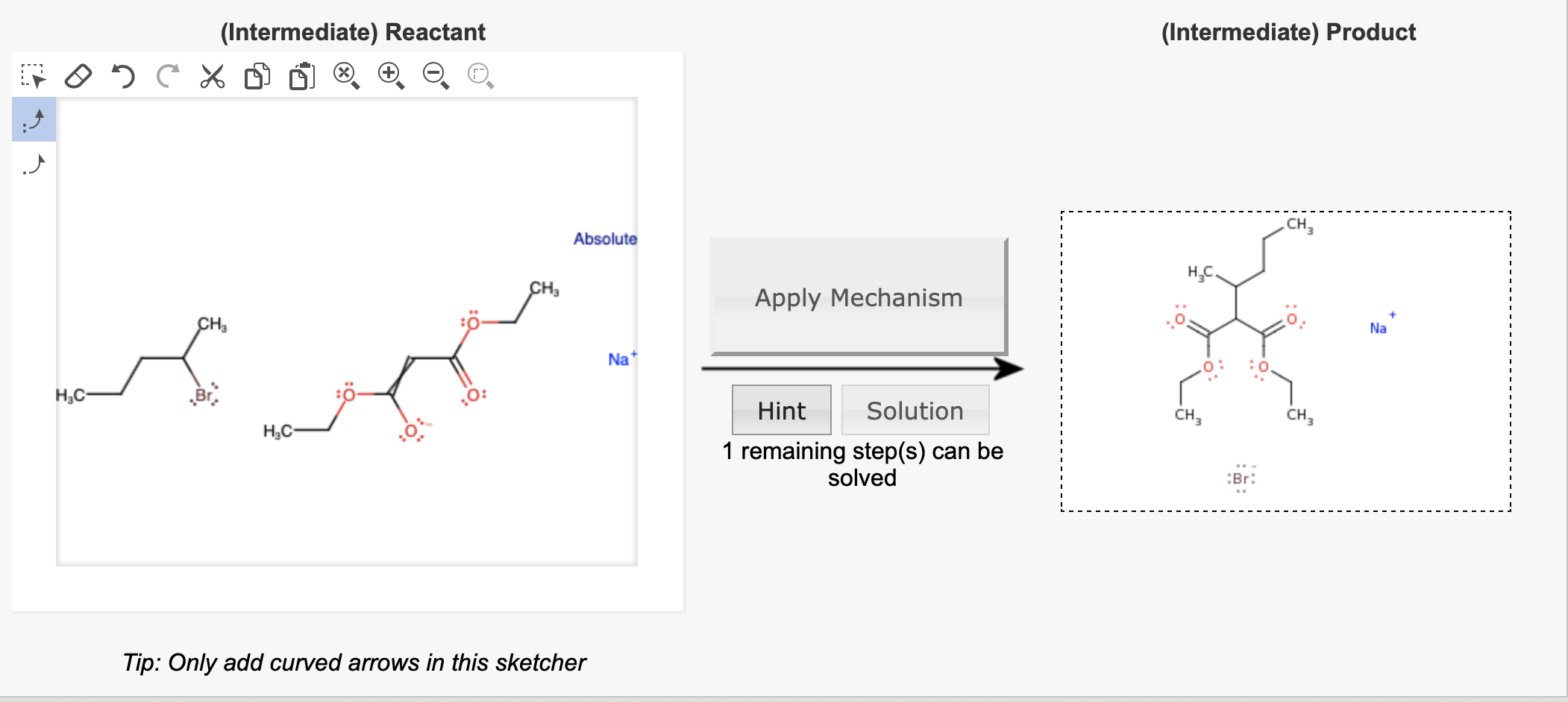 Solved (Intermediate) Product (Intermediate) Reactant CO 2 C | Chegg.com