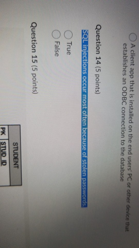 Solved A client app that is installed on the end users' PC | Chegg.com