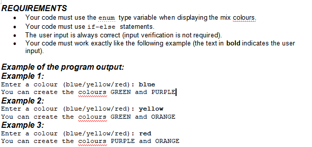 Solved Assume there is an enum type variable declared as | Chegg.com