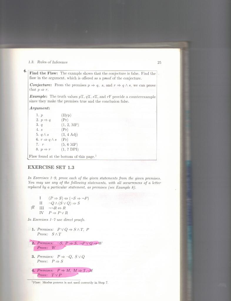 Solved I am having trouble with these mathematical reasoning | Chegg.com