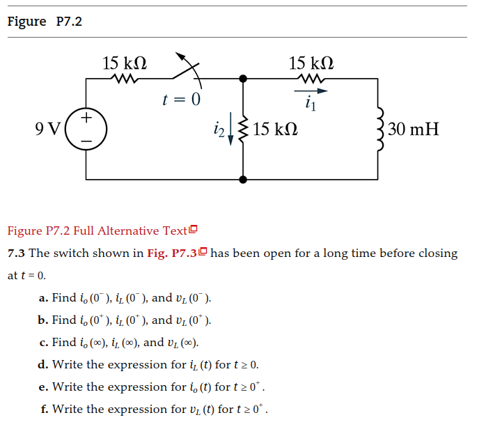 Solved Figure P7 2 Figure P7 2 Full Alternative Text므 7 3