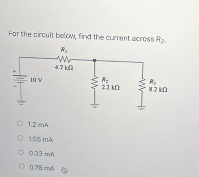 Solved A series circuit has three resistors | Chegg.com