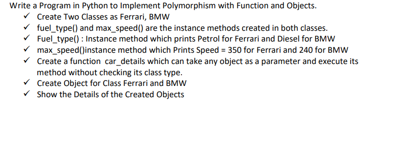 Solved Write a Python Program to implement Multiple | Chegg.com