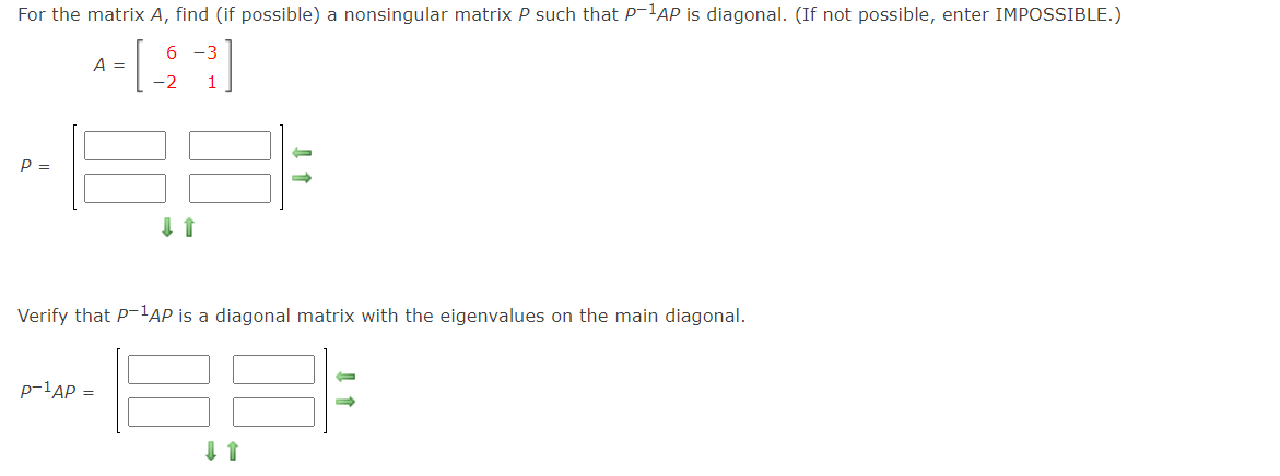 Solved Consider the following. A = 22 -100 5 -23 (a) Verify | Chegg.com