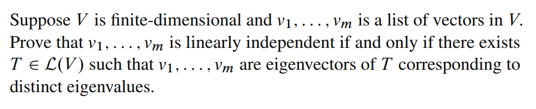 Solved Suppose V is finite-dimensional and v1, ... , Vm is a | Chegg.com