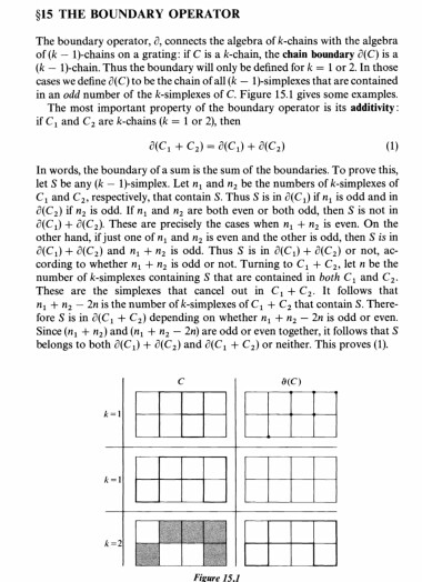 15 THE BOUNDARY OPERATOR The boundary operator, a, | Chegg.com