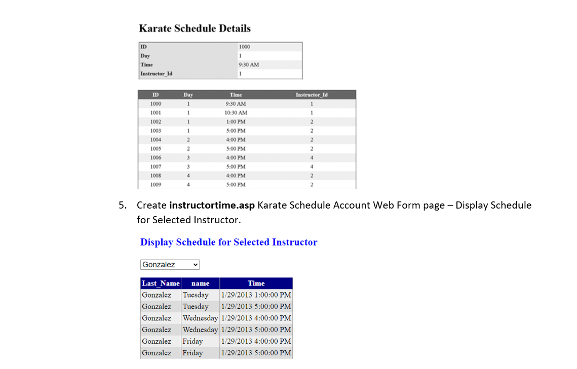 Solved Assignment 5 1. Create Web Form Master page. Add the | Chegg.com