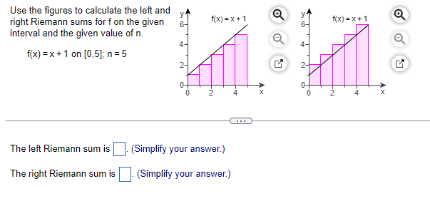 Solved Use the figures to calculate the left and right | Chegg.com