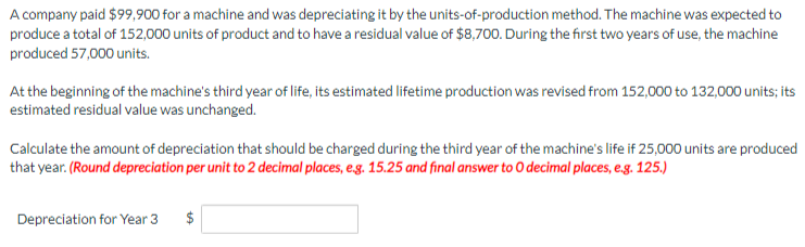Solved Calculate the Depreciation for Year 3 | Chegg.com