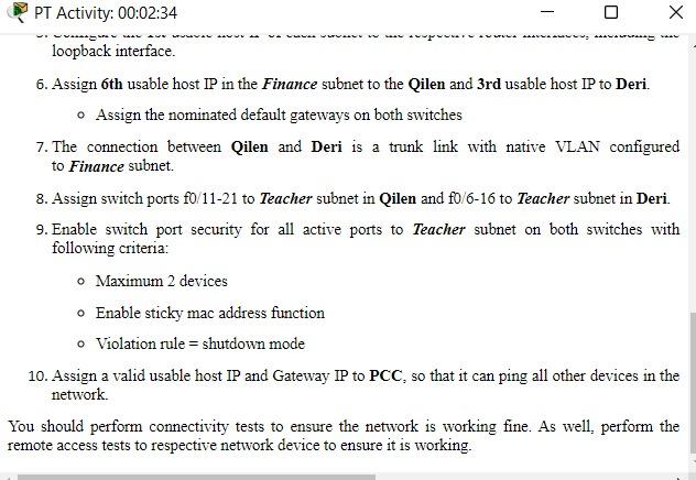 Solved Given description on network topology and Subnet | Chegg.com