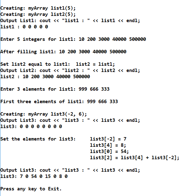 Solved [C++] Recall that in C++, there is no check on an | Chegg.com