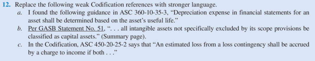 Solved a. 12. Replace the following weak Codification | Chegg.com