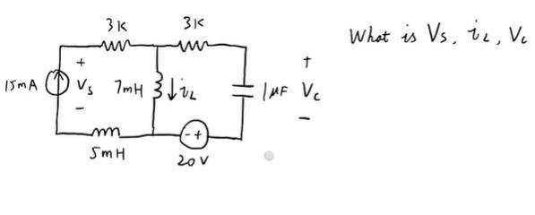 Solved What is VS,iL,VL | Chegg.com