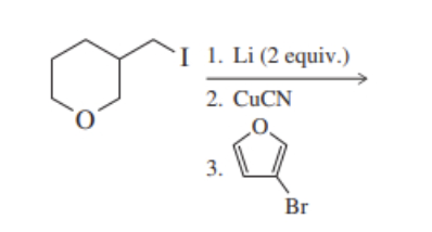 Solved 2. CuCN Li ( 2 equiv.) 3. | Chegg.com