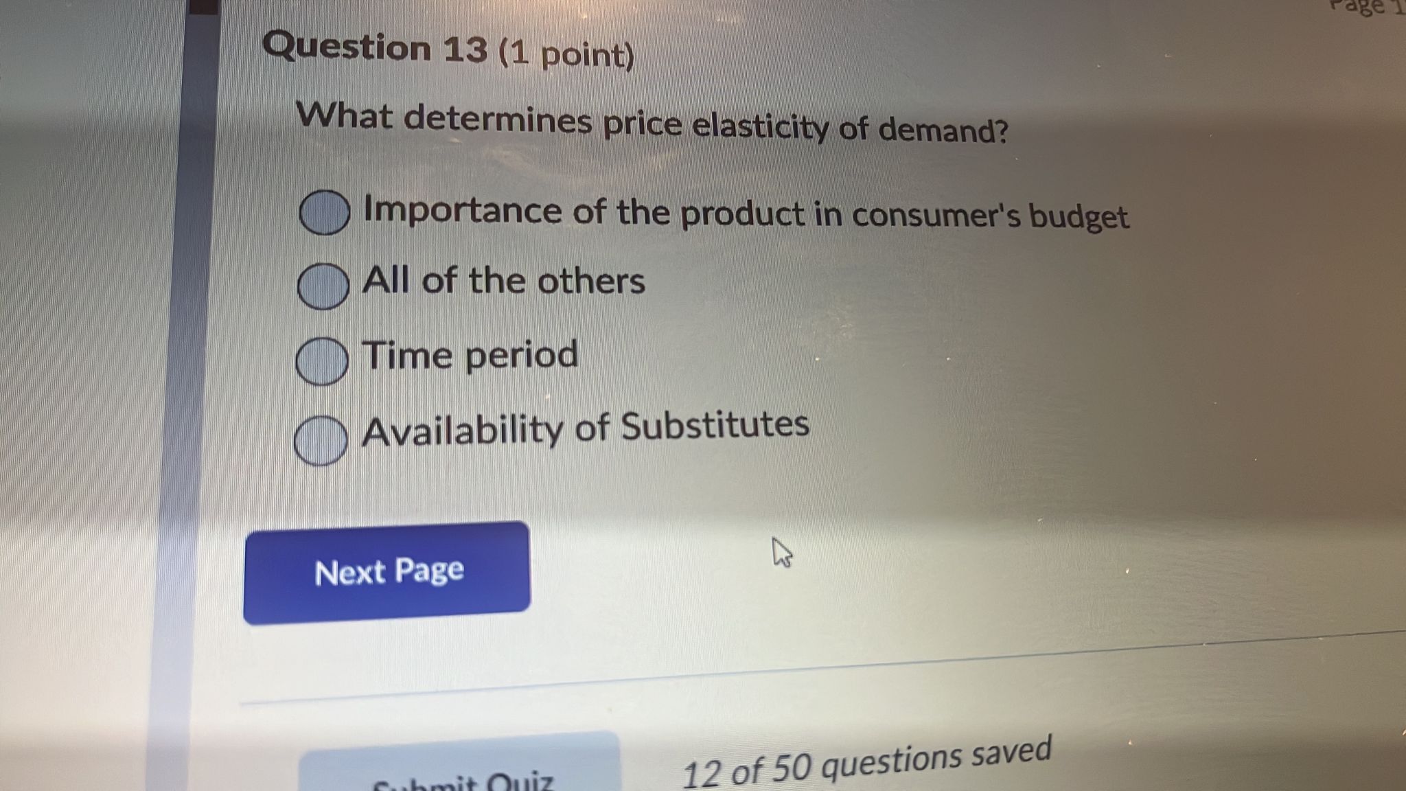 Solved Question 13 (1 point)What determines price | Chegg.com Solved Question 13 (1 point)What determines price | Chegg.com