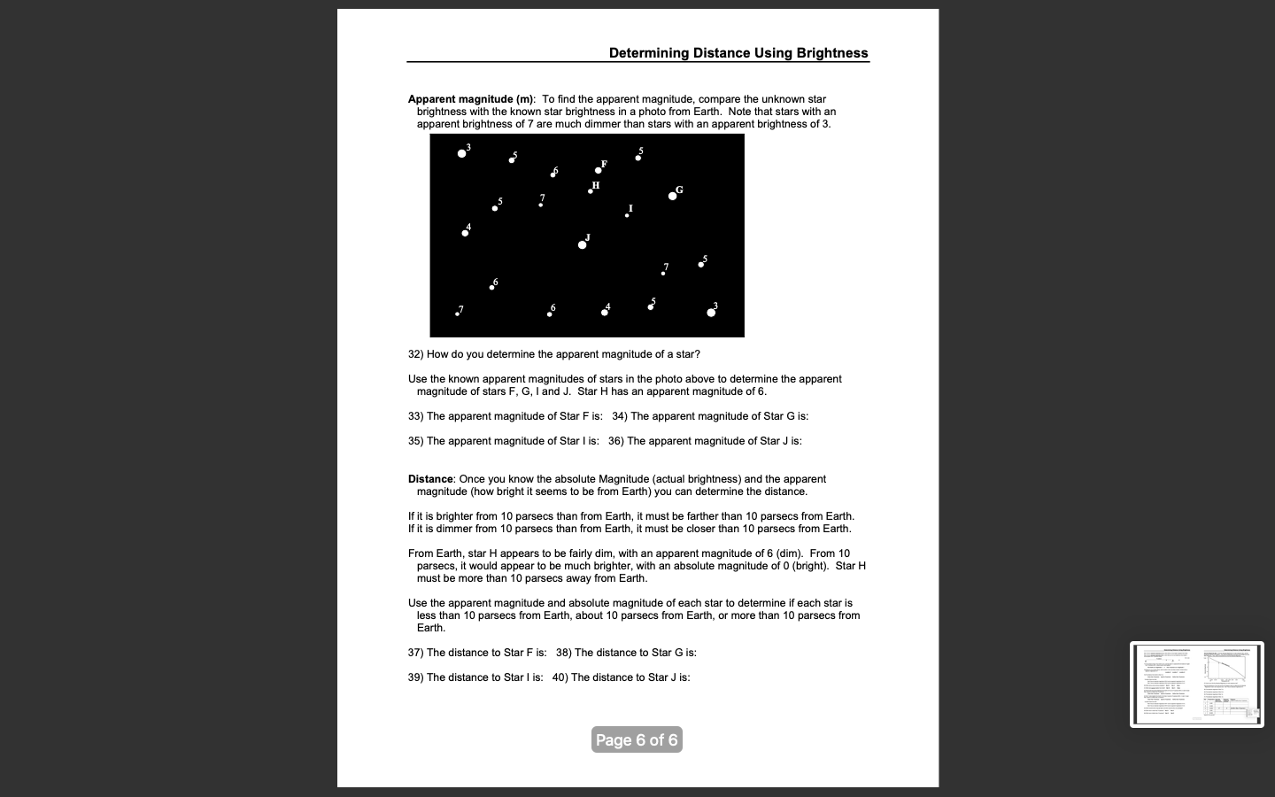 Solved Apparent magnitude (m) : To find the apparent | Chegg.com