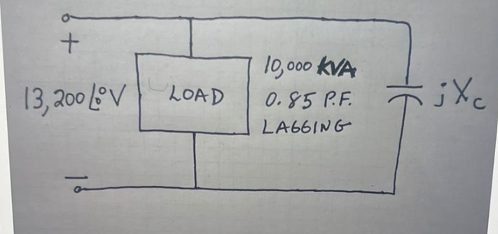 Solved Find the capacitive reactive power (in KVAR) needed | Chegg.com