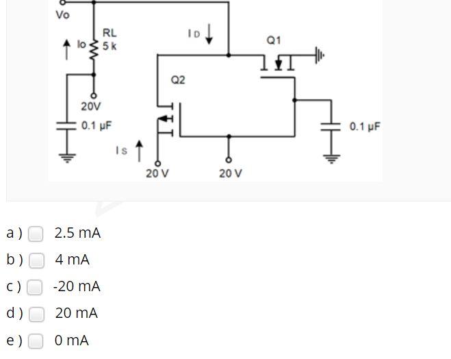 According to the circuit given below, what is the | Chegg.com