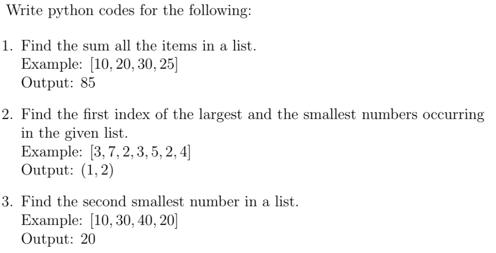 Solved DMA_Basic_List Python is a computer programming | Chegg.com
